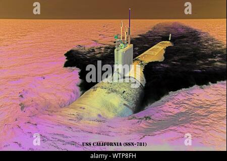 USS California SSN-781 Stock Photo - Alamy