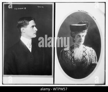 Frederick Dent Grant, an American general and political figure, son of ...