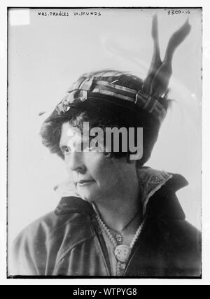 Mrs. Frances W. Munds Stock Photo - Alamy