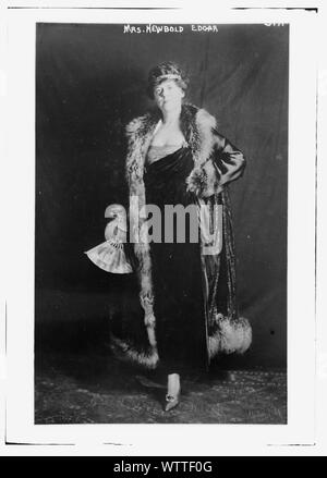 Mrs. Newbold Edgar Stock Photo - Alamy