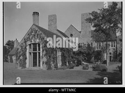 Mrs R. Boyer Miller, residence in Wenham, Massachusetts Stock Photo - Alamy