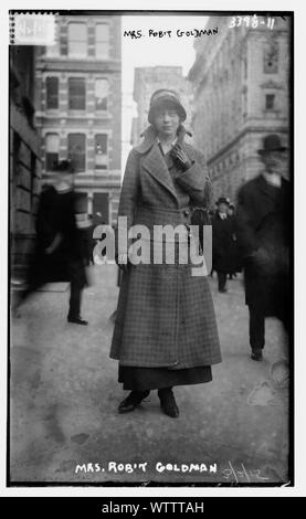 Mrs. Rob't Goldman Stock Photo - Alamy