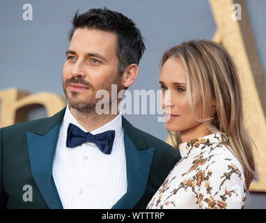 Robert James-Collier and Lauren Chandiram attend the World Premiere Of ...