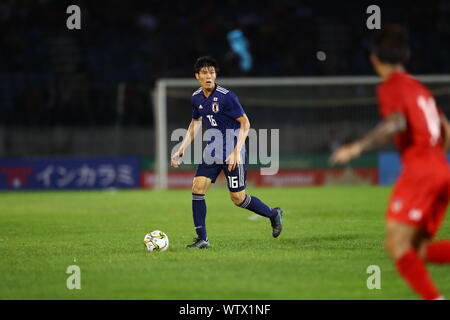 Japan's Takehiro Tomiyasu during the FIFA World Cup Group E match at ...