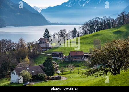 Spring in Switzerland Stock Photo - Alamy