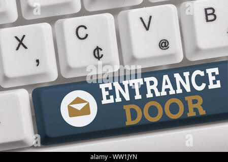 entry portal white driveway entrance double gates slide house access ...