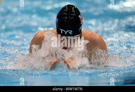 Great Britain's Rebecca Redfern in the Women's 100m Breaststroke SB13 ...