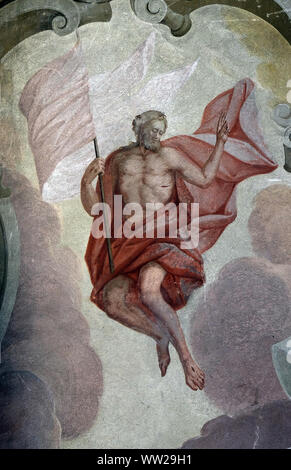 Resurrection of Christ, fresco on the ceiling of the Saint John the ...