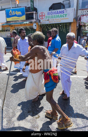 Pusellawa, Sri Lanka, 12 March 2019:Hindu festival of Thaipusam - body ...