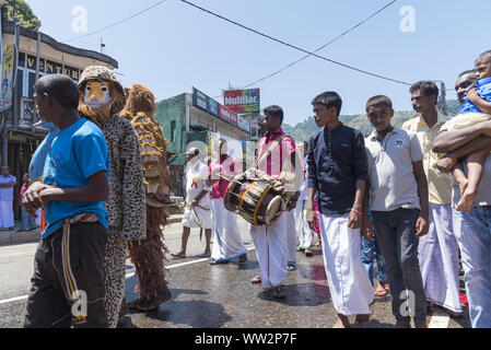 Pussellawa, Sri Lanka, 03/20/2019: Hindu festival of Thaipusam - body ...