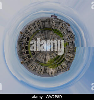 The Town - Panorama, Liege Stock Photo - Alamy