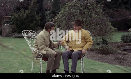 London. UK. Michael Aspel in a scene in ©Grand Film Limited, The Magic ...