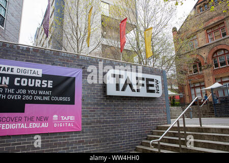 TAFE nsw ultimo campus in Sydney city centre, the educational and ...