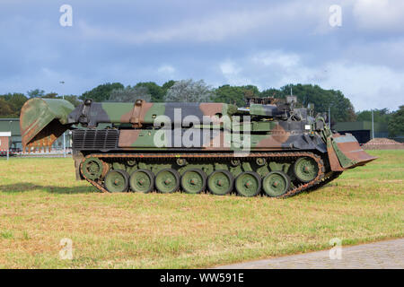 Military armored tank dozer from german army Stock Photo - Alamy