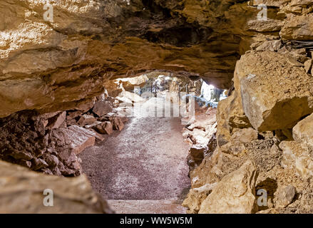 The Nebelhöhle, Mist Cave on the swabian Alps (schwäbische Alb ...