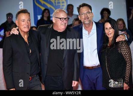 Bruce Springsteen, Jon Landau, Thom Zimny and Barbara Carr attending ...