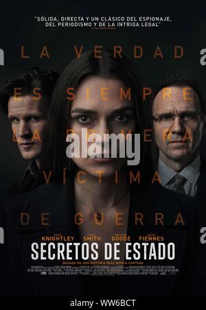 Official Secrets (2019) directed by Gavin Hood and starring Keira ...