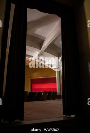 Inside the old opera house from the italian colonial times, Central ...