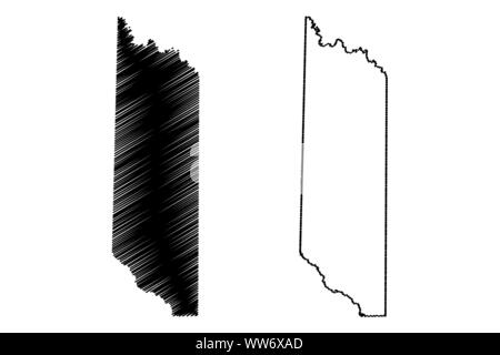 Morris County (Texas) outline map set Stock Vector Image & Art - Alamy