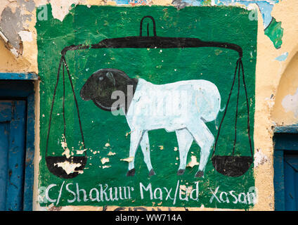 Butcher shop, Sahil region, Berbera, Somaliland Stock Photo - Alamy