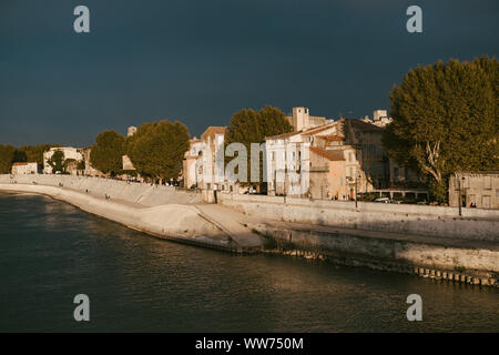 The Rhone in Arles Stock Photo - Alamy