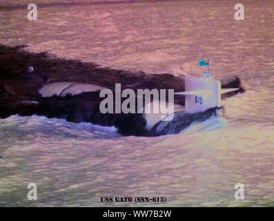 USS Gato (SSN-615) 2 Stock Photo - Alamy