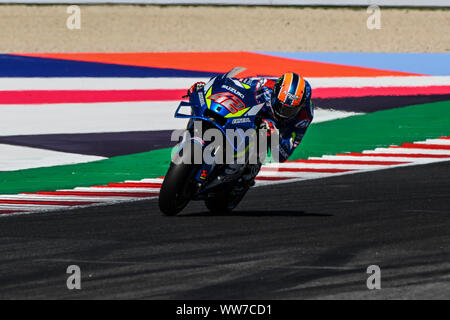 Misano, Italy. 13th September 2019; Misano World Circuit Marco ...