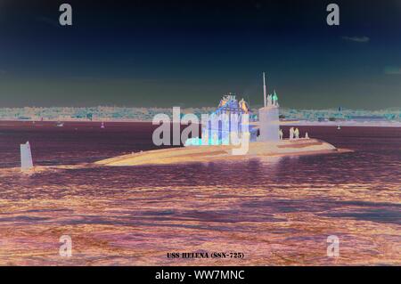 USS Helena (SSN-725 Stock Photo - Alamy