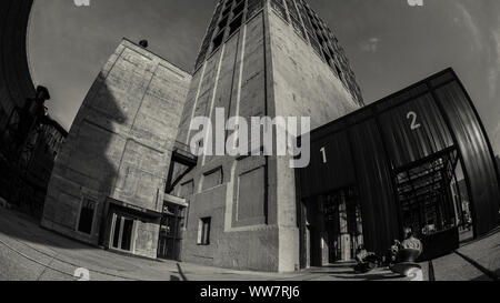 Exterior facade. Zeitz MOCAA, Cape Town, South Africa. Architect ...