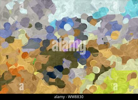 abstract natural painting style with rosy brown, gray gray and dark ...
