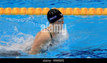 Great Britain’s Brock Whiston in action during the Women’s MC 200m ...