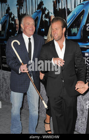Scott Caan with his father James Caan at the Premiere of IFC Films ...