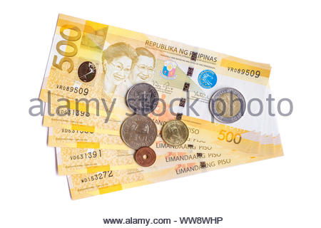 Philippine 500 peso bill Stock Photo - Alamy