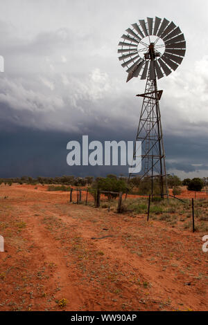 Approaching storm in Queensland outback Australia Stock Photo - Alamy