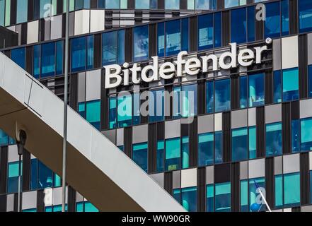 Bucharest, Romania - September 11, 2019: The logo of Romanian ...