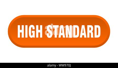 high standard button. sign. key. push button set Stock Vector Image ...