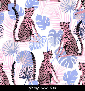 Cute leopard print safari wild animal pattern for babies room decor ...