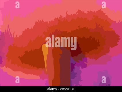 Sky background ilustration peruvian art Stock Photo - Alamy