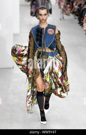 MATTY BOVAN SS20 Runway during London Fashion Week - London, UK 13/09 ...