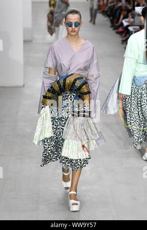 MATTY BOVAN SS20 Runway during London Fashion Week - London, UK 13/09 ...