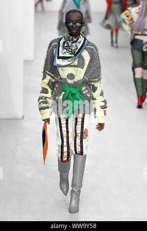 MATTY BOVAN SS20 Runway during London Fashion Week - London, UK 13/09 ...