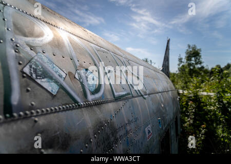 Visit of Zeljava airport in Croatia Stock Photo - Alamy