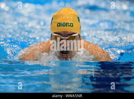 Australia's Ahmed Kelly competes in the Men's 150m Individual Medley ...