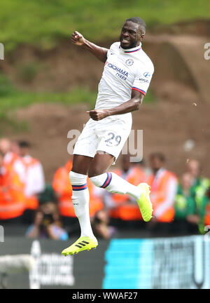 Chelsea's Fikayo Tomori celebrates scoring their first goal Stock Photo ...