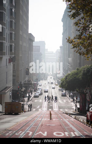 Powell street signs, San Francisco, California Stock Photo - Alamy