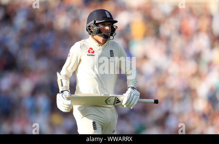 England's Sam Curran bats during the first International T20 Match at ...