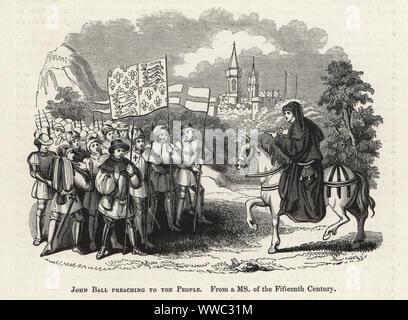 The Peasants' Revolt of 1381 in England began in Brentwood, Essex as a ...