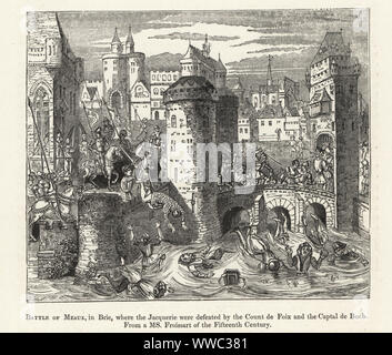 The Jacquerie of 1358: Peasant uprising in the campaigns of France ...