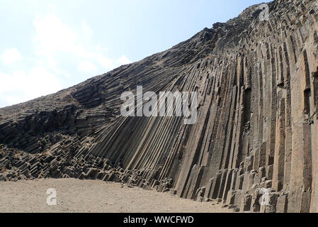 Basalt Columns Peak Ana Ferreira Rock Formation Porto Santo Island ...