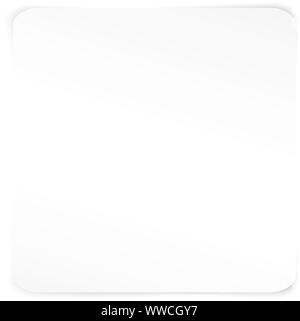 label sticker tag template blank vector illustration isolated on white ...